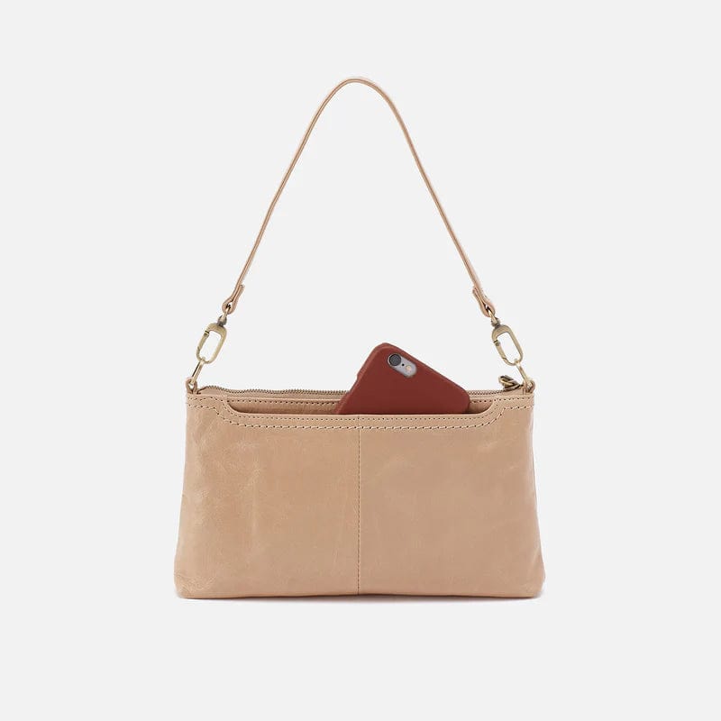Hobo Darcy Convertible Crossbody - Sand in Polished Leather – Carolina ...