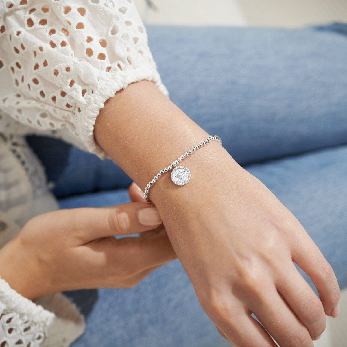 Katie Loxton A Little 'Good Luck' Stretch Bracelet – Carolina Girls