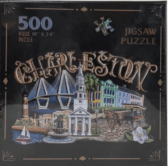 500 Piece Charleston Chalk Art Puzzle – Carolina Girls