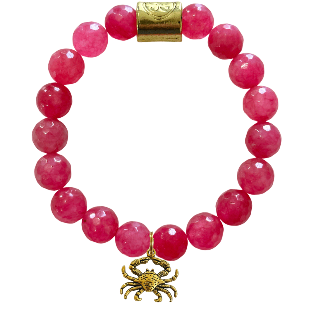 Grace Elliott Crab Bracelet Appreciation - Pink – Carolina Girls
