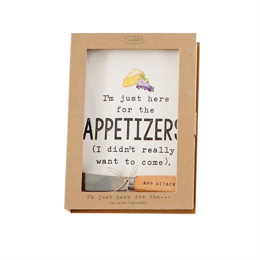 Mud Pie Tea Towel Set - Appetizer – Carolina Girls